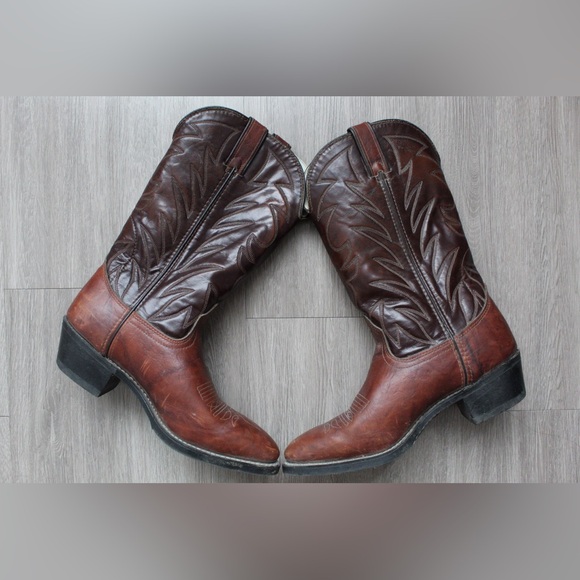 Durango | Shoes | Vintage Durango Tr674 Boots Mens Sz 95d Brown Leather ...